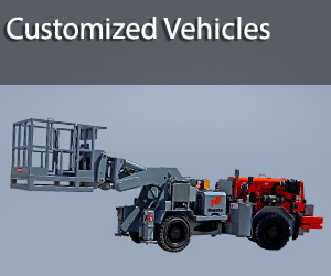 Mining Vehicles | Timberland Equipment's Minejack®