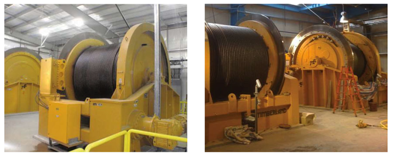 Shaft Sinking Winches - Timberland Equipment - Mining Hoists