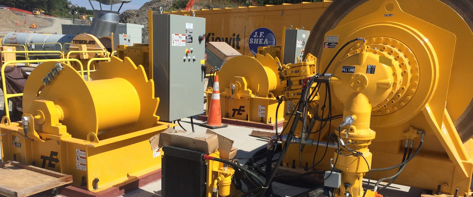 Construction | Timberland Equipment Hoists, Winches, Derrick